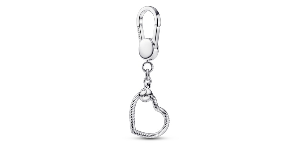 Pandora Moments Small Heart Bag Charm Holder - Crystal Jewelers