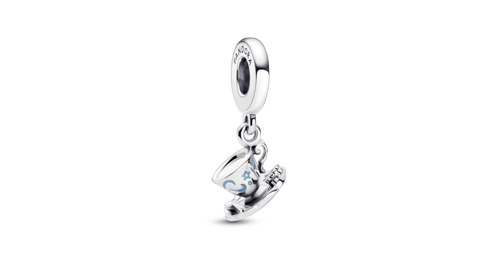 Magical Cup of Tea Dangle Charm - Crystal Jewelers